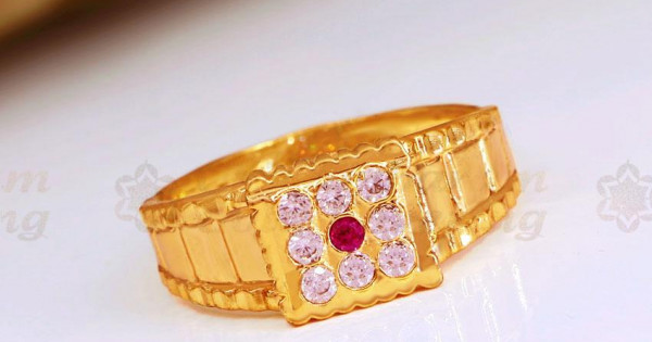 Traditional Impon Gold Wedding Rings With Price Online FR1570