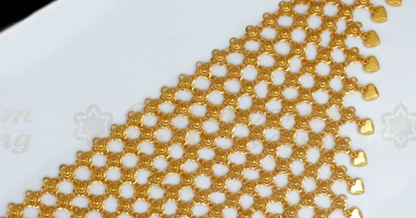 Arabian Design One Gram Gold Hip Chain Wedding Wear Collections HC1013