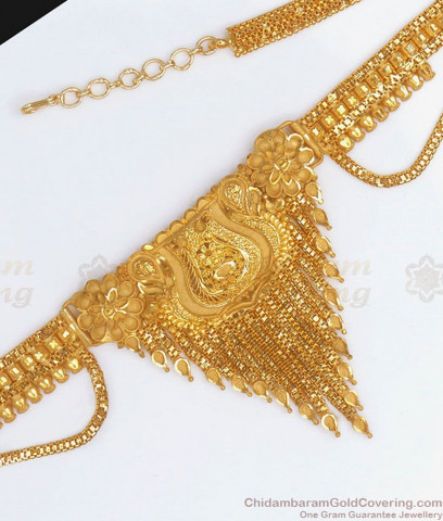 Arabian Design One Gram Gold Hip Chain Wedding Wear Collections HC1013