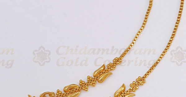 One Gram Gold Maatal Net Pattern Flower Design MATT112