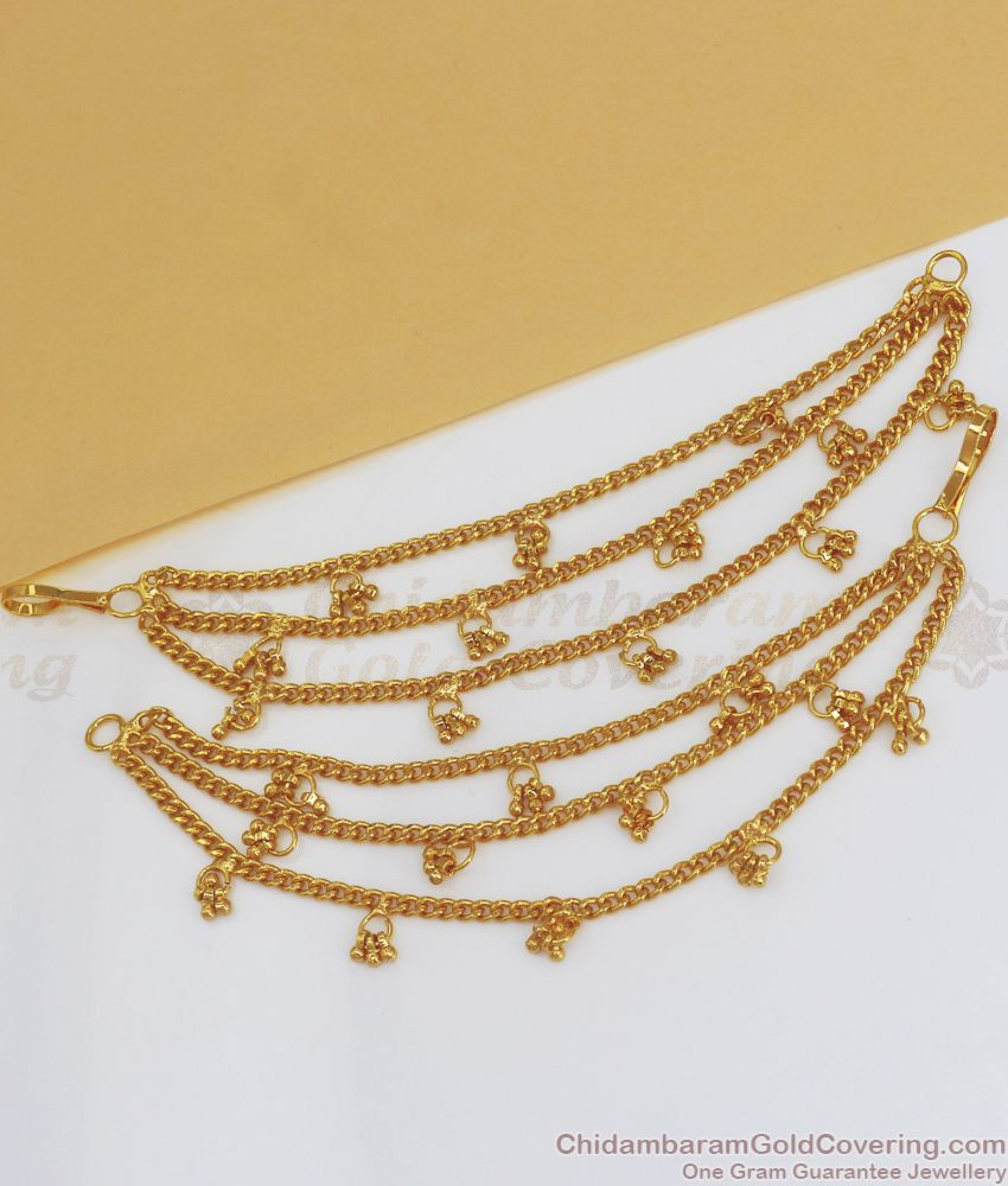 Buy Online Gold Matilu 3 Layer Design For Women MATT116