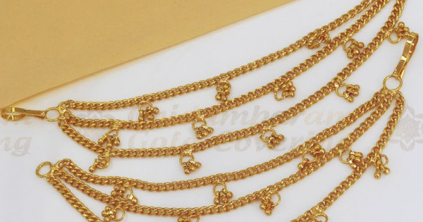 Buy Online Gold Matilu 3 Layer Design For Women MATT116