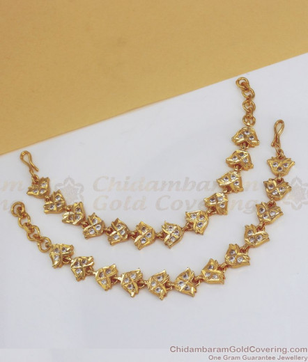 Traditional Gold Maattal Hook Type Hair Ornament MATT102