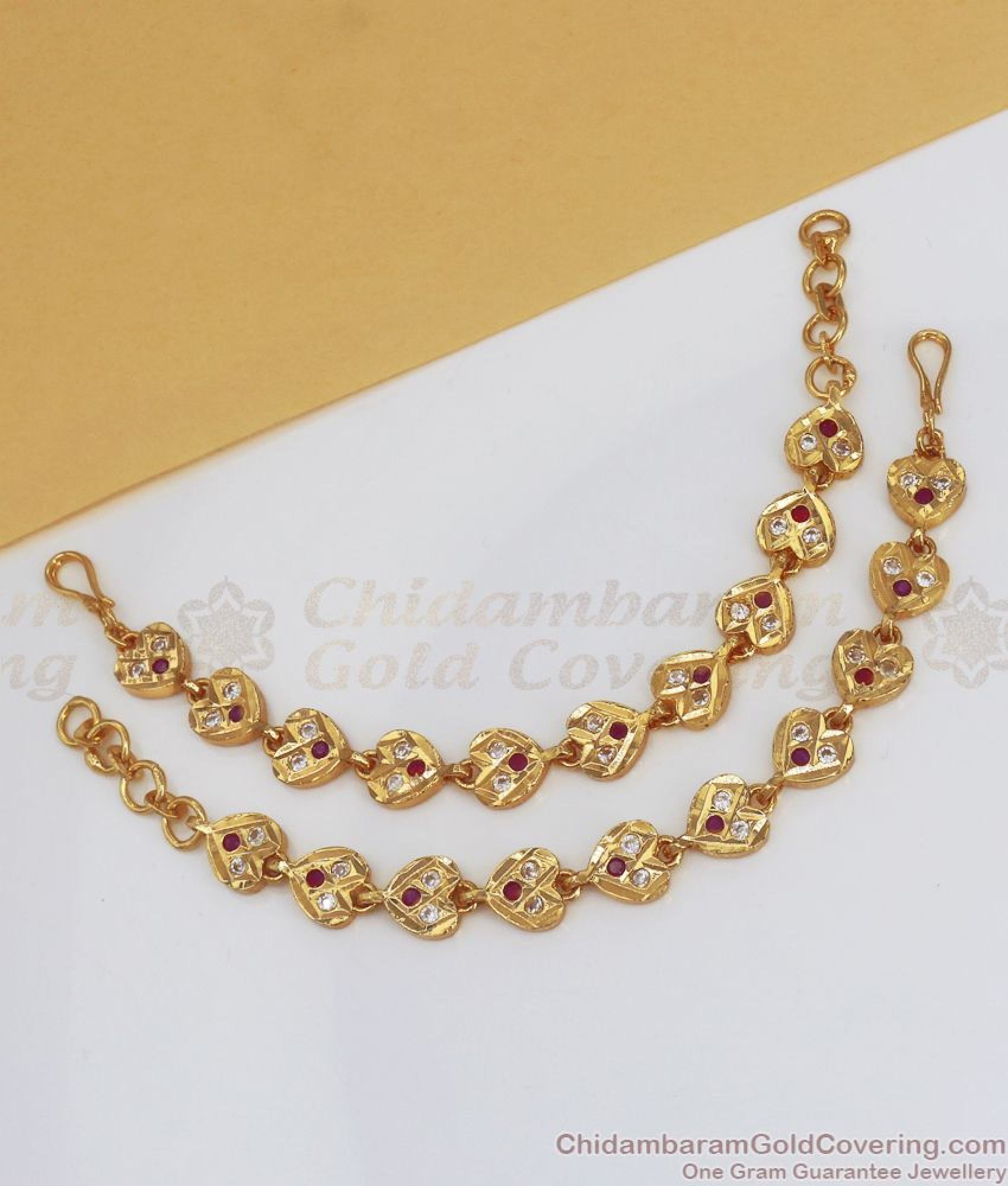 Buy Ear Chain Impon Maatal Heart Shaped Gati Jewelry MATT121