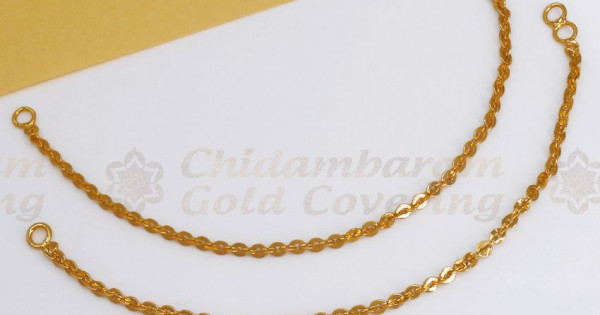 Thin Gold Tone Side Matilu Design Women Fashion MATT131