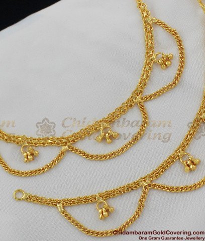 Leaf Design Gold Plated Suthu Maatal Design Buy Online MATT10