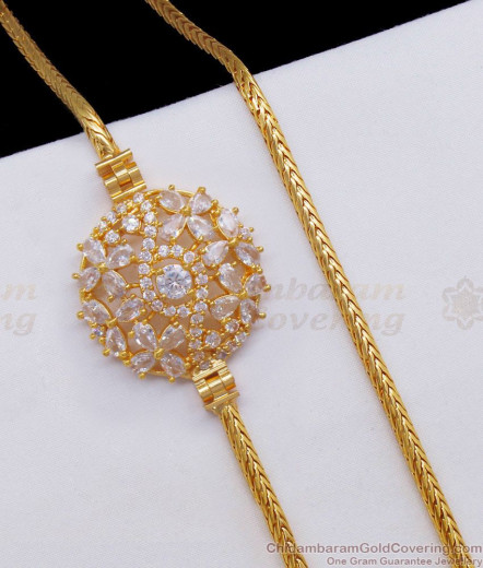 Gold Plated Mugappu Design | 1 gram gold latest design