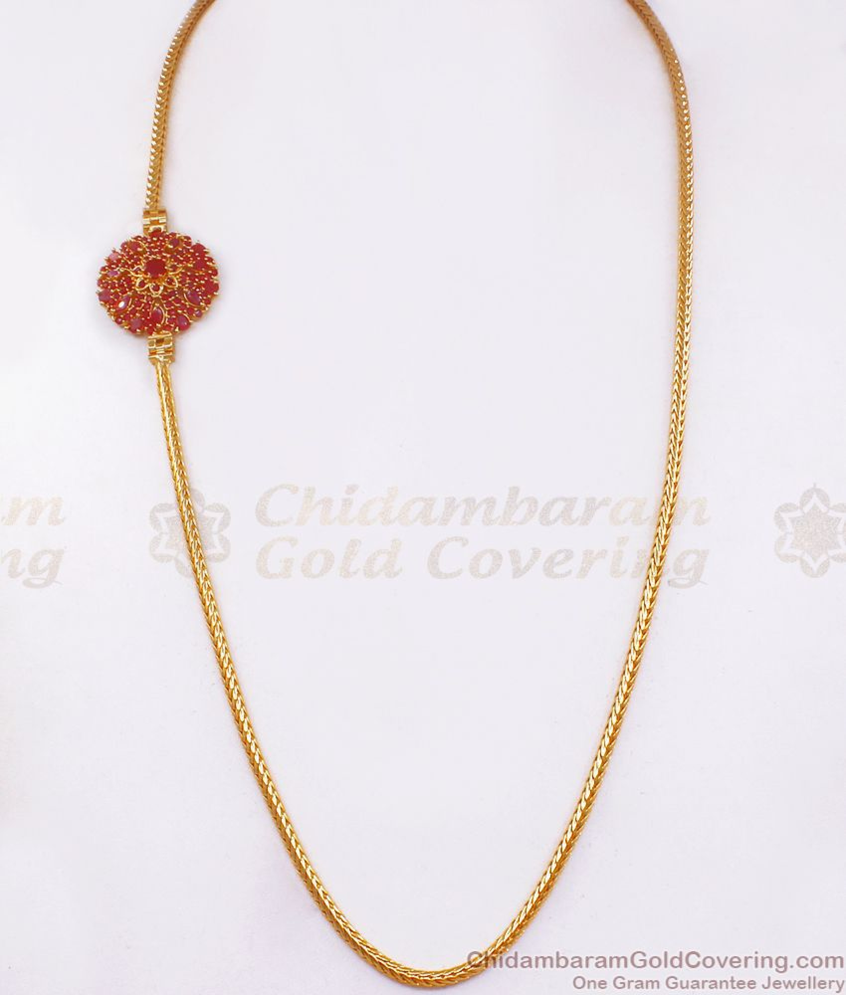 Buy Gold Plated Moppu Chain For Women MCH1035