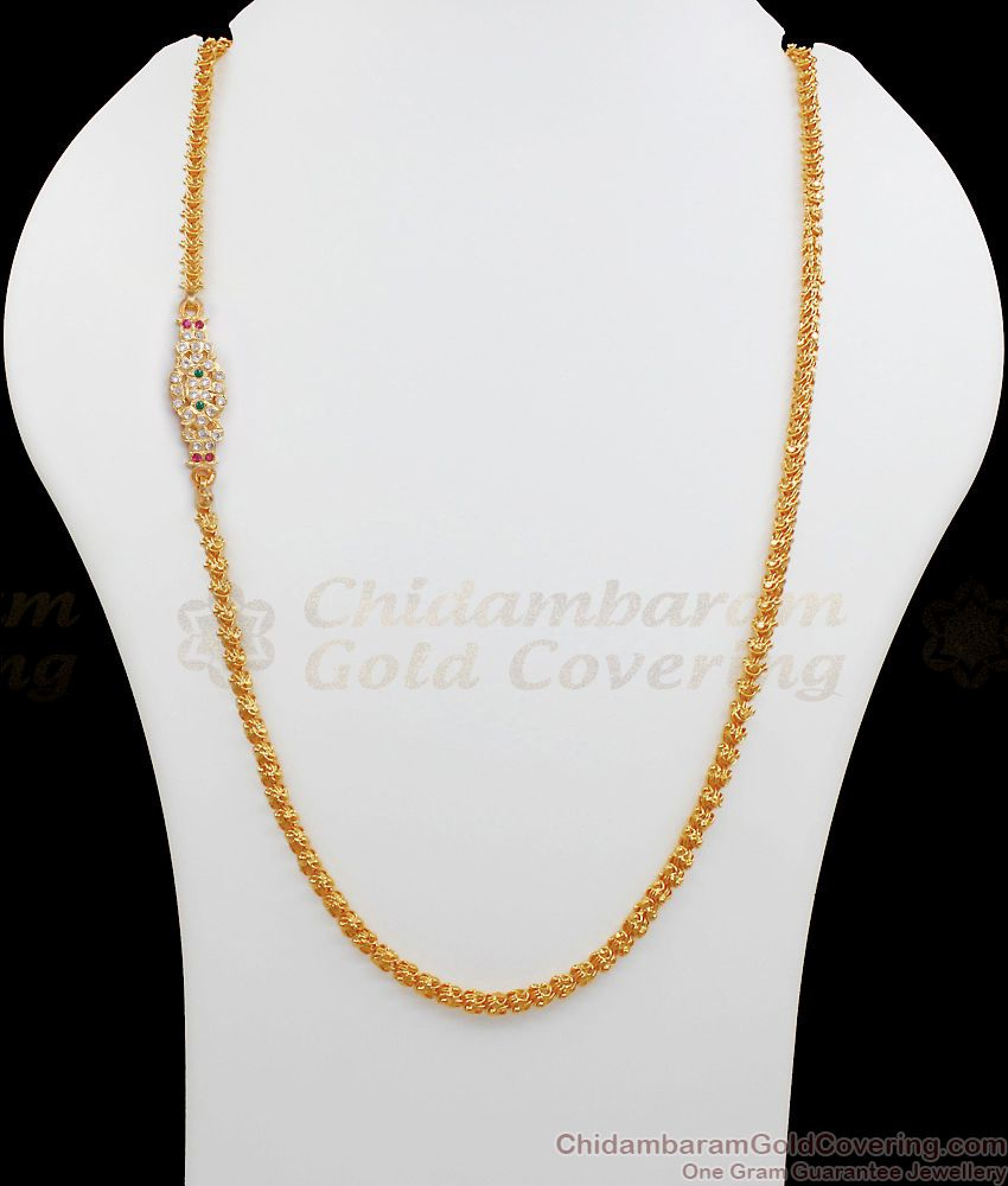 Buy Online Impon Mugappu Single Line Chain MCH1076