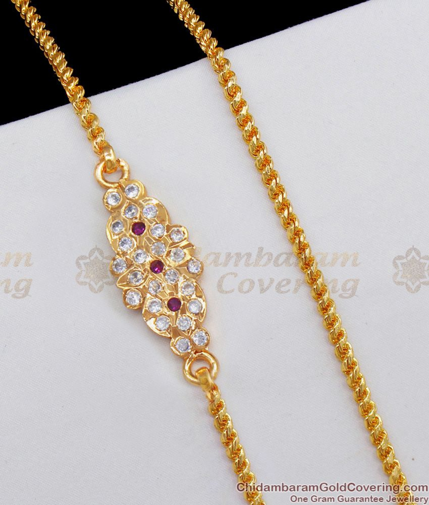 Buy Impon Mogappu Thali Chain Gati Stone MCH1077