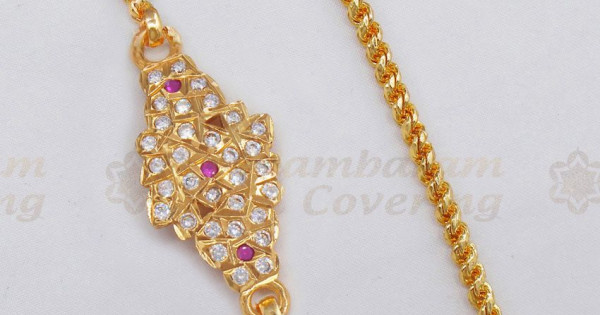 Buy Unique Design Impon Single Line Mugappu Thali Chain MCH1082