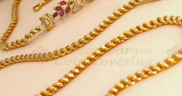 One Gram Gold Butterfly Mugappu For Adding Thali Set Buy Online MCH1154
