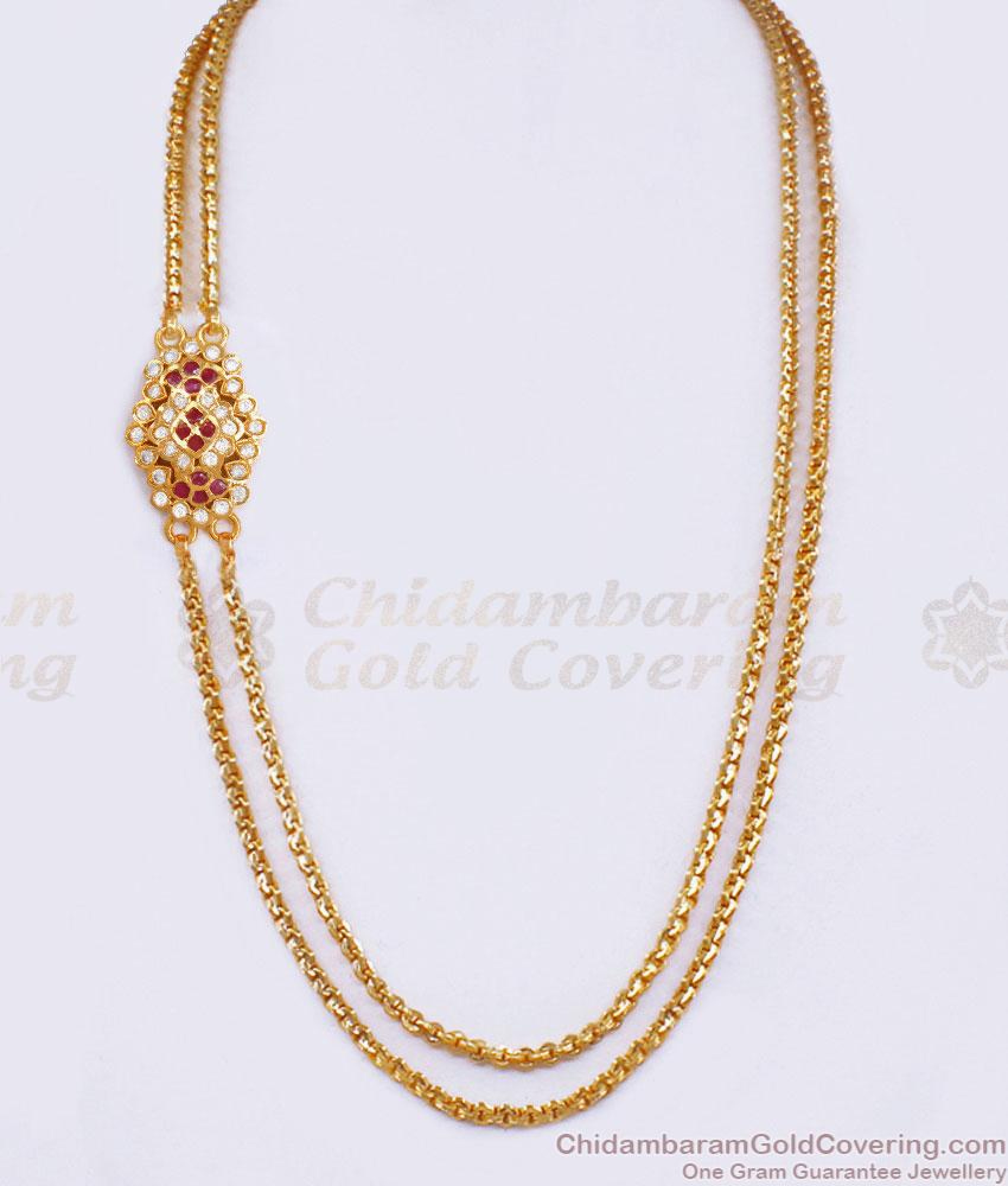 Original Impon Panchaloha Side Pendant Mugappu Chains Shop Online MCH1277