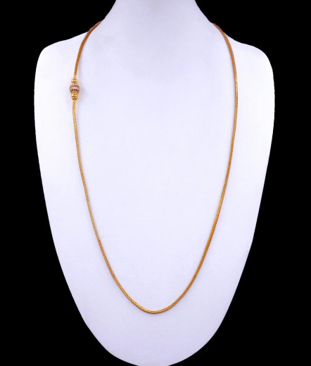Gold Plated Mugappu Design | 1 gram gold latest design