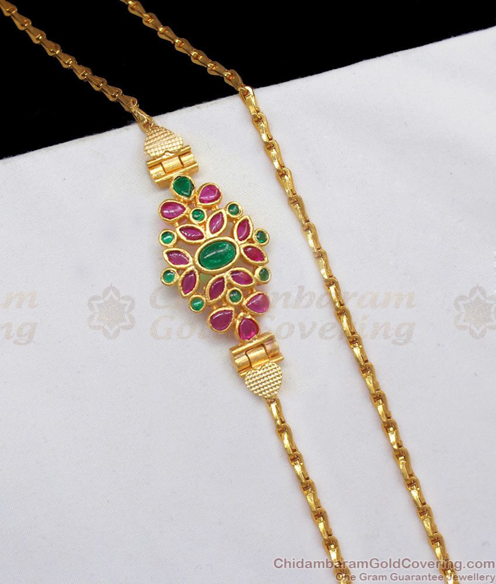Buy Simple Modern Mugappu Designs Goduma Chain Collections MCH805