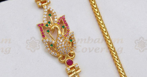 Beautiful Collection One Gram Gold Mugappu Chain MCH875