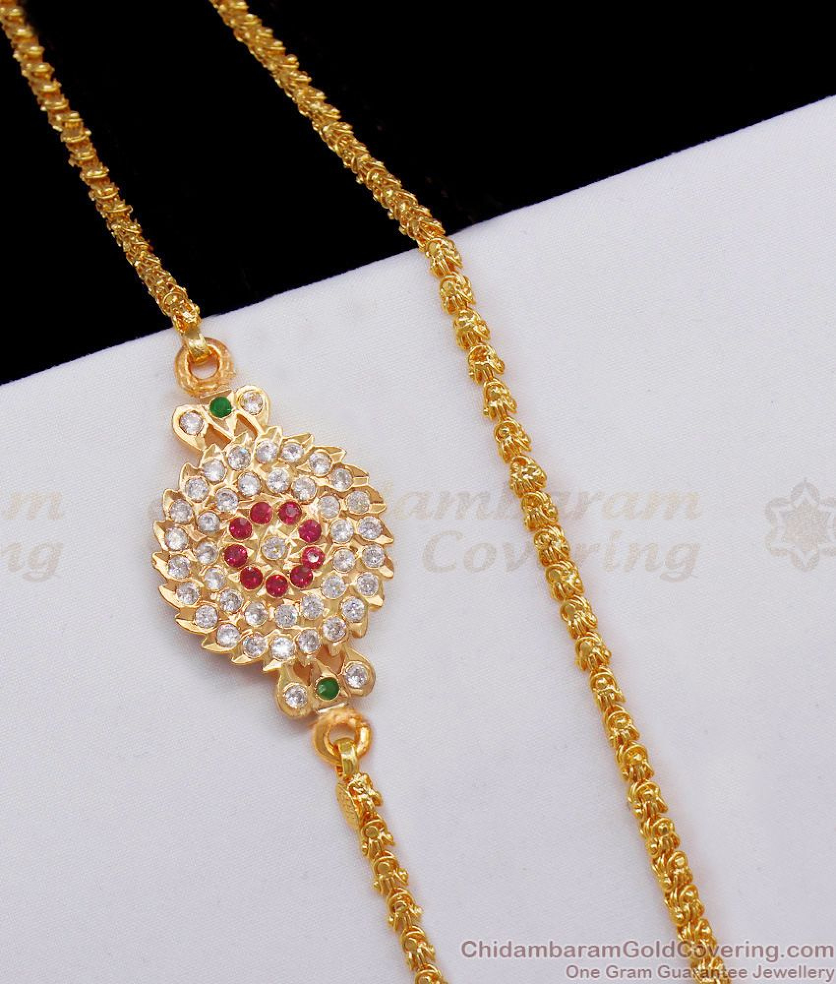 Pure Impon Mugappu Chain For Married Womens MCH907