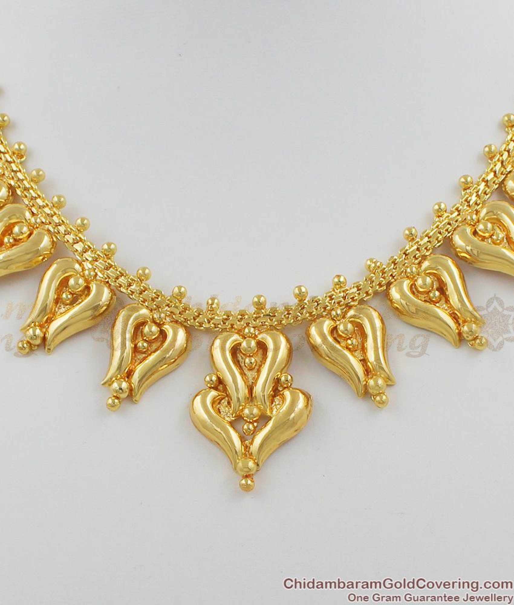 Beautiful Tribal Traditional Trendy Wear Gold Plated Necklace ...