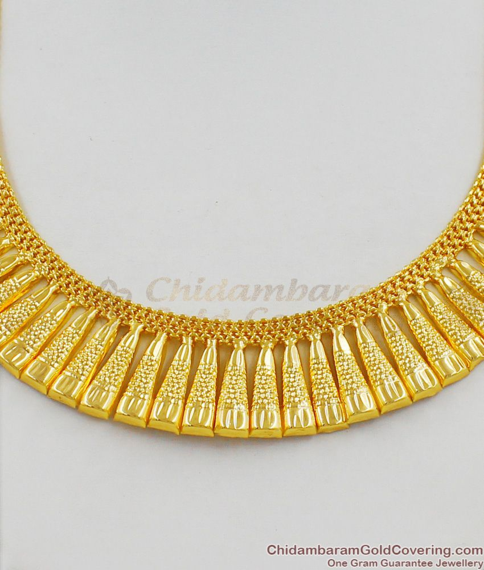 South Indian Traditional Kerala Pattern Mullai Trendy Designed Gold ...