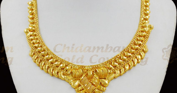 Tremendous Calcutta Design Gold Plated Bridal Necklace Jewelry For ...