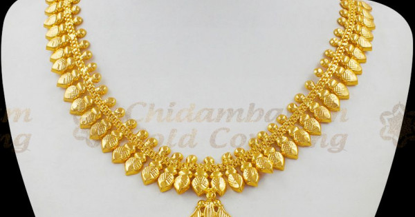 New Fashion Small Dollar Chain Type Kerala Design Necklace For Girls ...