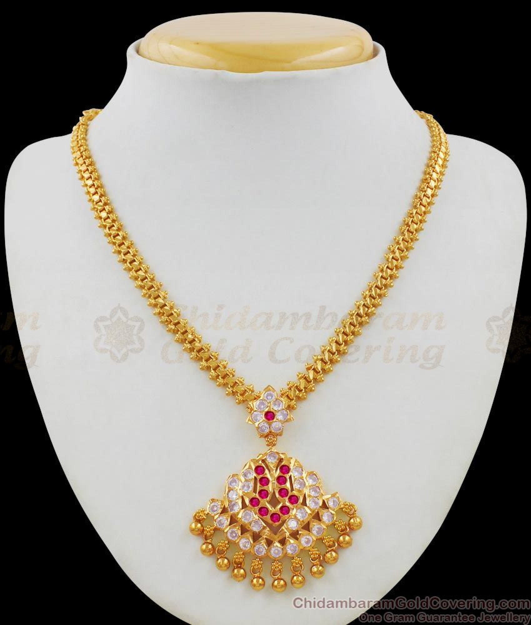 Buy Online Simple Impon Attigai Online Shopping One Gram Gold For ...