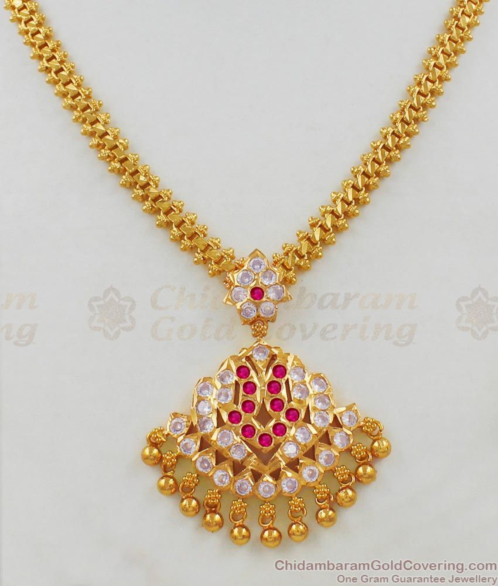 Buy Online Simple Impon Attigai Online Shopping One Gram Gold For ...
