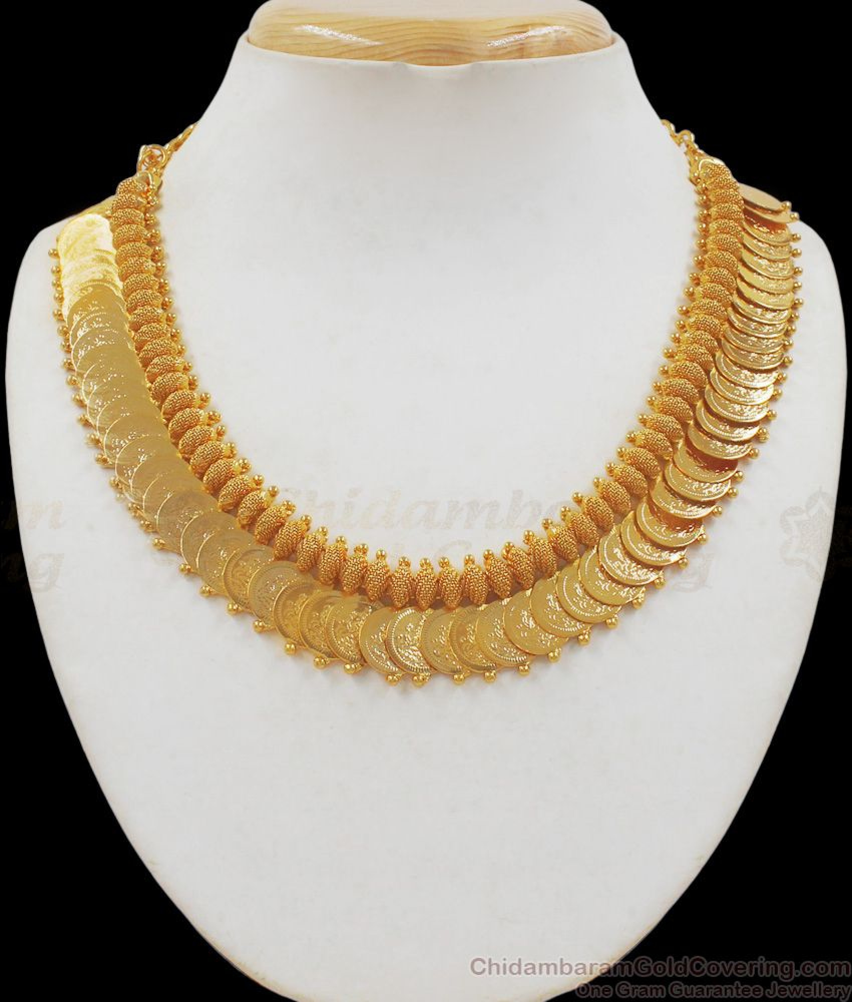Buy Traditional Kerala Kasu Mala One Gram Gold Necklace NCKN2062