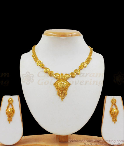 Simple necklace set gold store