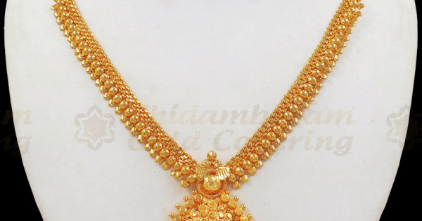 Traditional Gold Necklace Designs Function Wear Collections NCKN2232
