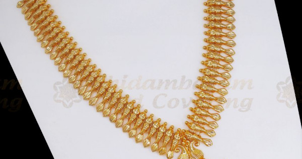 Buy Online Gold Covering Necklace With White Stone NCKN2582