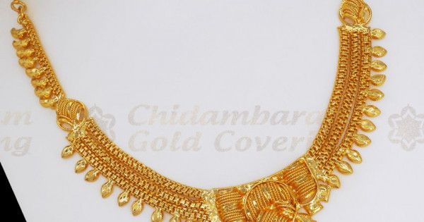 New Model Kolkata Gold Necklace Design Bridal Collection NCKN2588