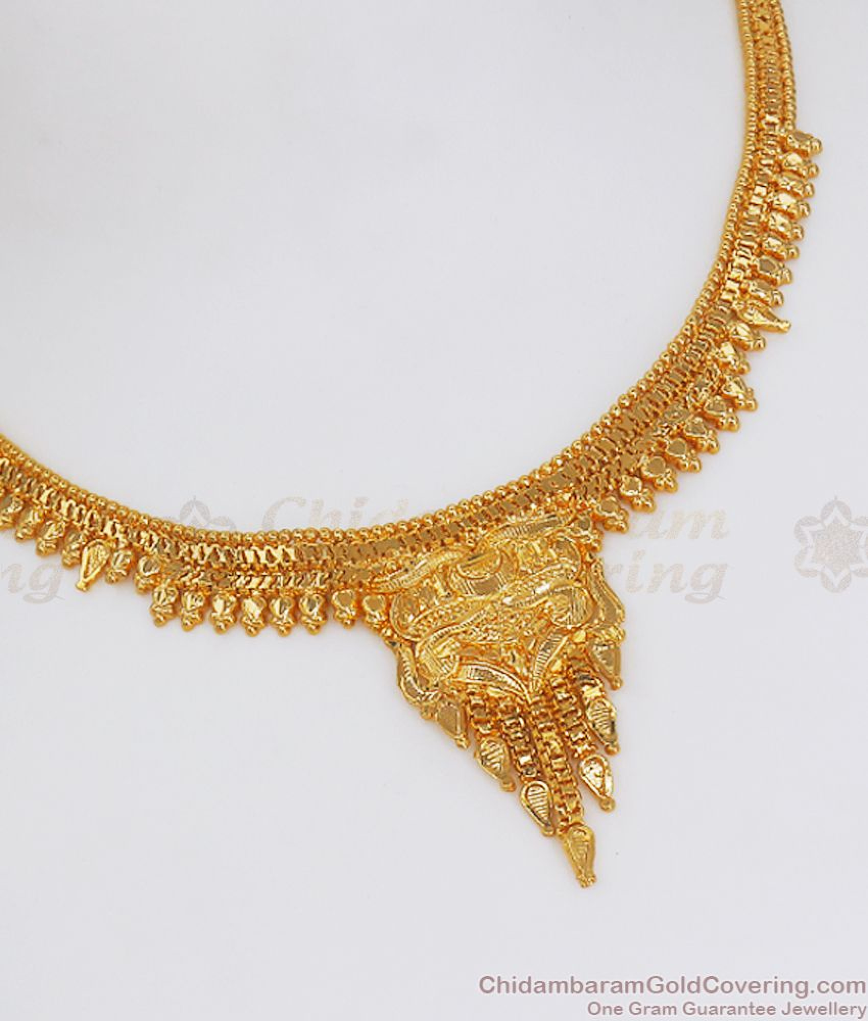 Buy Kolkata Design Gold Imitation Necklace NCKN2589