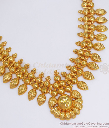 Bridal Type Ruby Stone Gold Plated Necklace, American Diamond Necklace ...