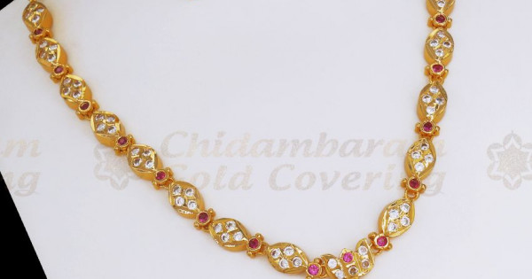 Gorgeous Original Impon Necklace Earring Combo Gati Jewelry NCKN2656