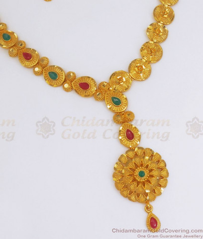 Hand Crafted Arabian Necklace Combo Set Forming Collection NCKN2814