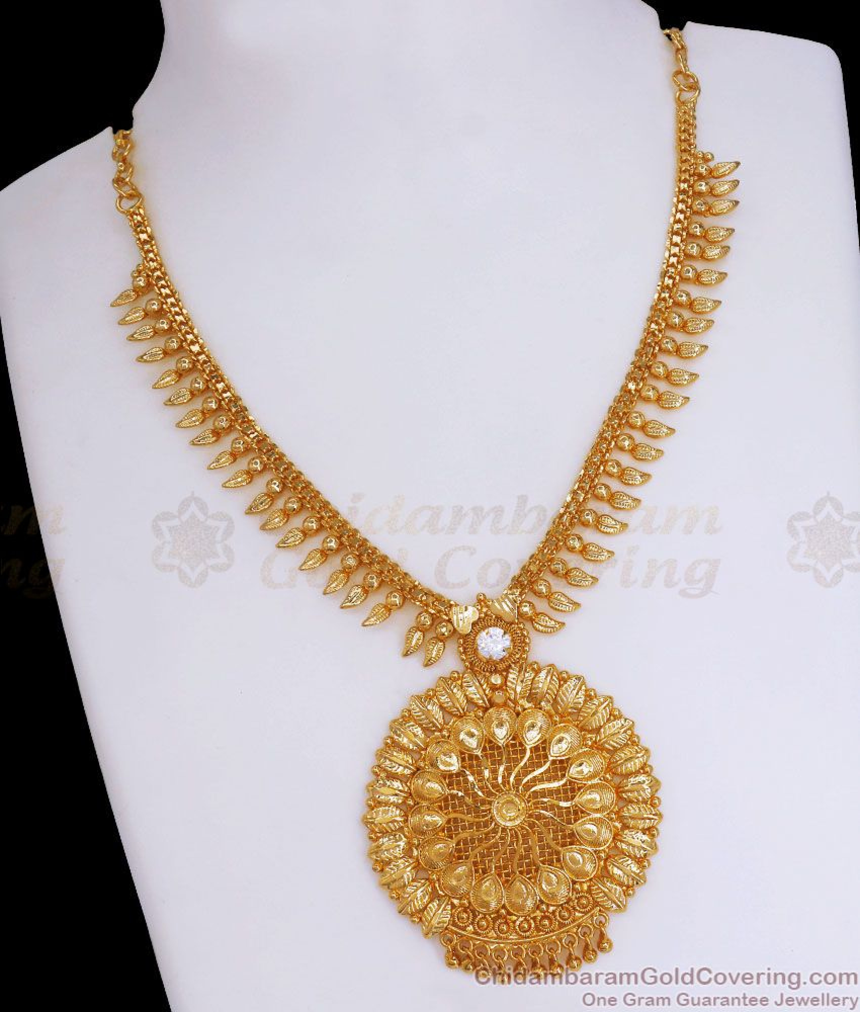 Stunning Artificial Gold Necklace Design Bridal Collections NCKN2964