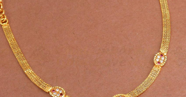 Simple Function Wear Gold Necklace Fashion Jewelry
