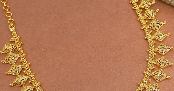 Occasional Wear Gold Covering Necklace Shop Online NCKN3297