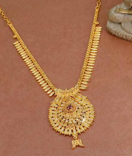 Premium Kemp Stone Gold Necklace Shop Online NCKN2854