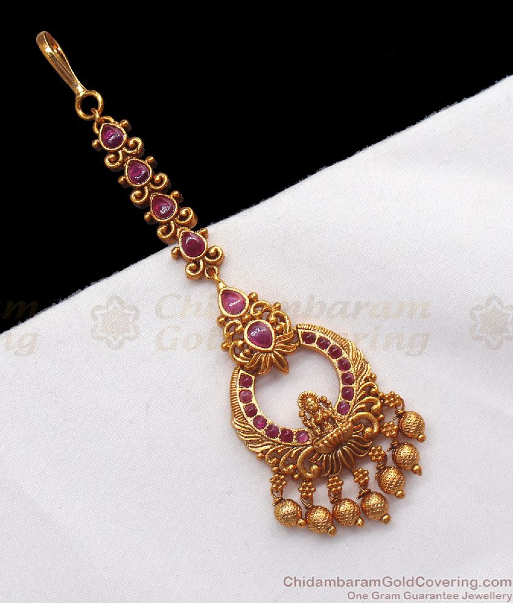 Lakshmi Antique NethiChutti Bridal Wear Collections NCHT256