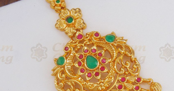 Indian Hair Ornaments, Nethichutti, Maatal, Tikka Chutti, Mangpatti ...