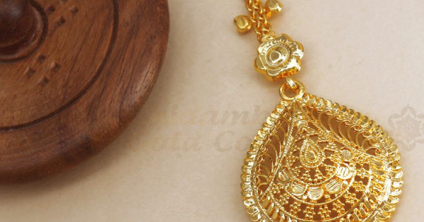 Ethnic Design Gold Plated Maang Tikka Collection NCHT325