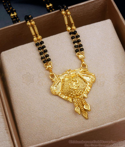 THAL21 - Full Thali Set with Chain Gold Plated Jewelry Shivan Thali ...