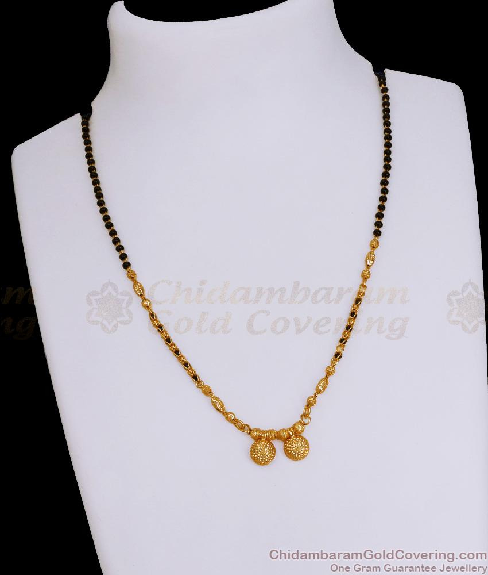 Andhra Pattern Gold Imitation Karimani Sara Thali Chain Shop Online ...