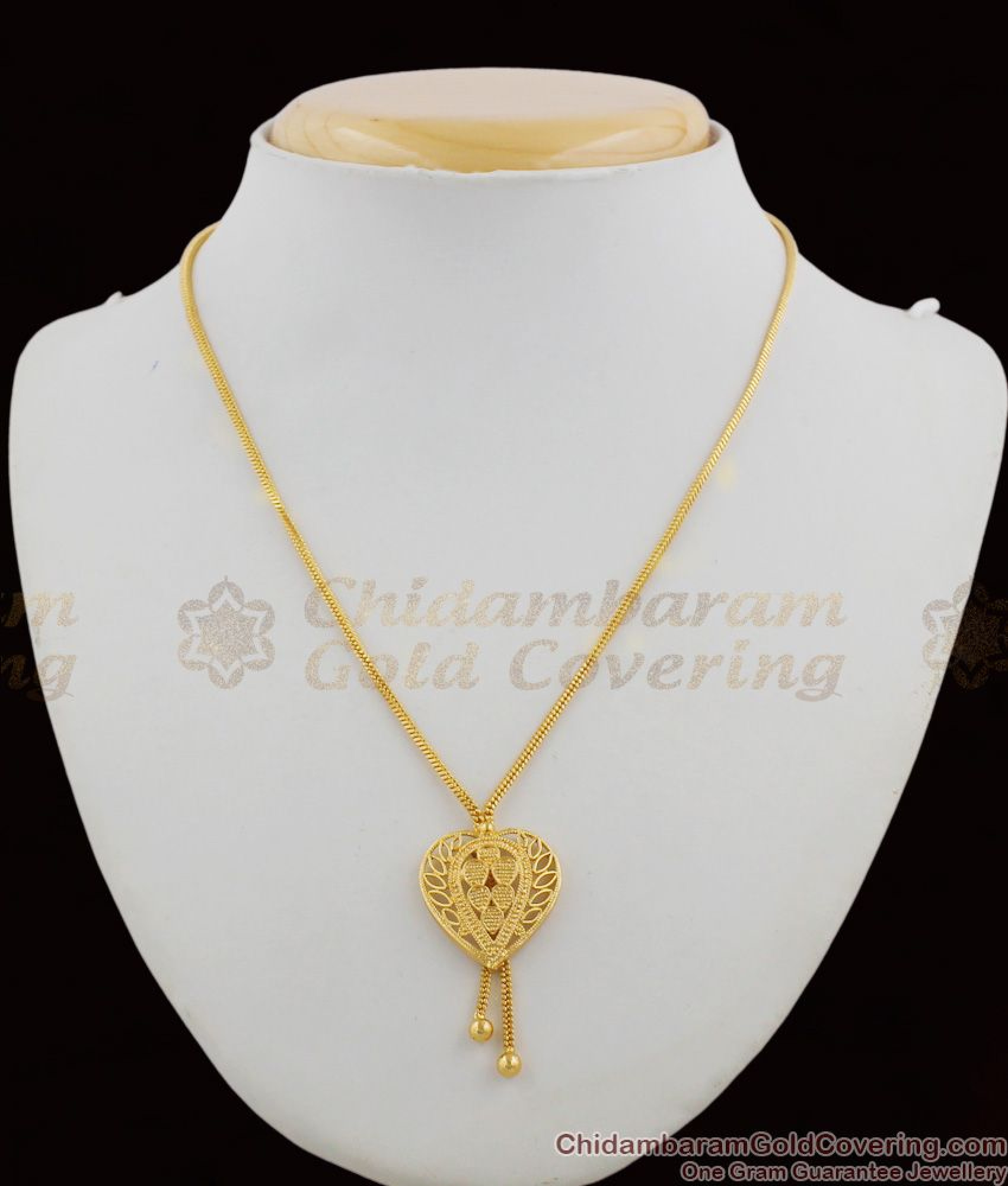 Fascinating Heart Dollar Chain Valentine Special Gifts For Lovers ...