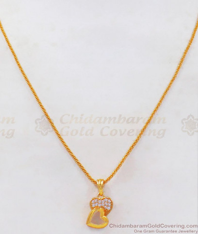 Tiny AD White Stone Gold Small Jimiki Earrings Office Wear ER2668