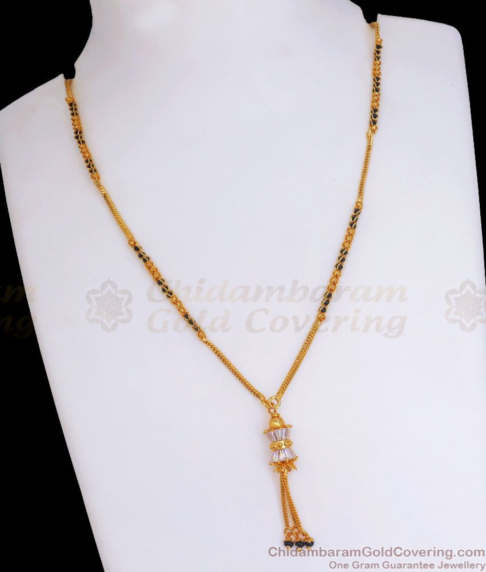 Stylish Womens Tradiitional Gold Mangalsutra Pendant Chain Shop Online ...