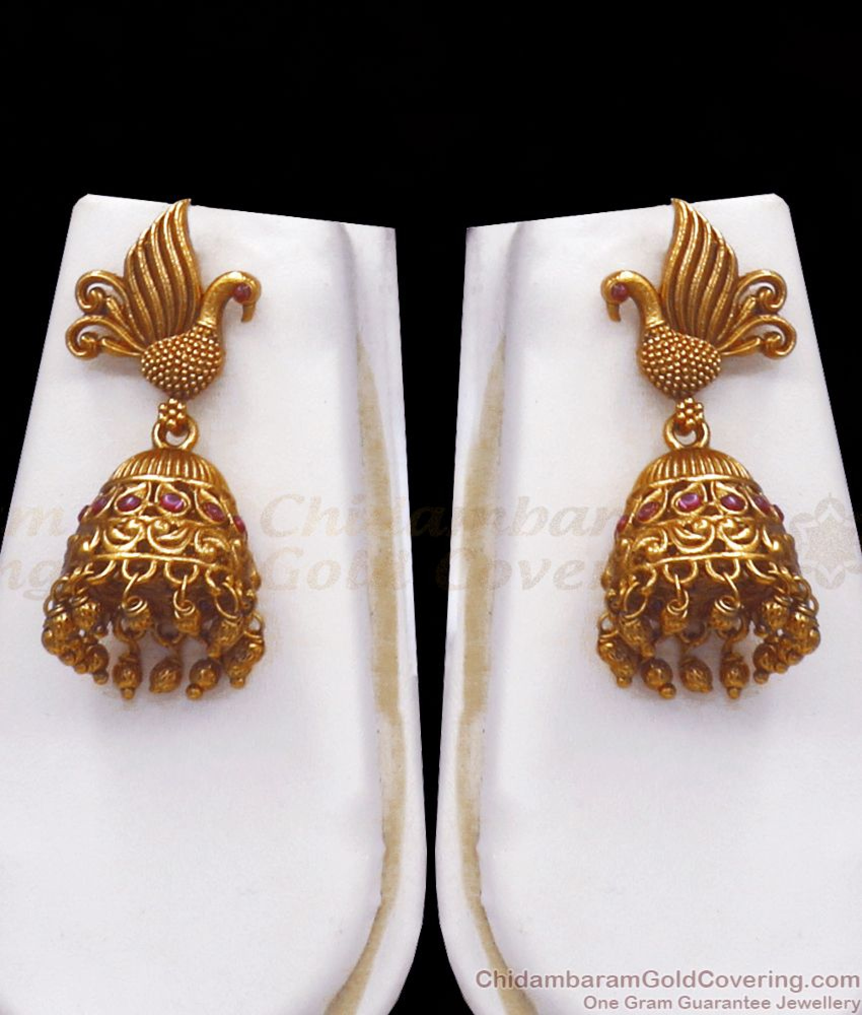 ANTQ1044 - Premium Matt Finish Grand Antique Long Gold Haaram For ...