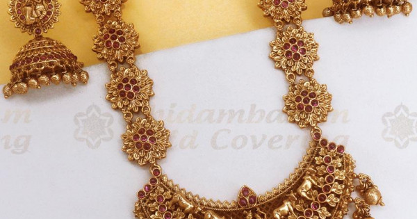 Latest 2024 Bridal Antique Haram Designs Combo Collections ANTQ1076